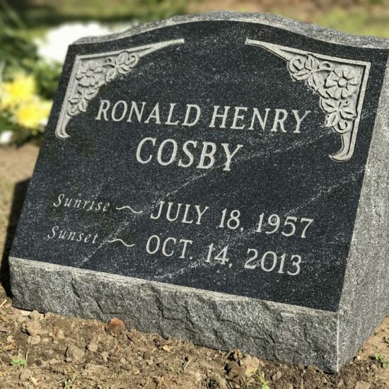 Custom Granite Slant Monuments & Headstones in Pennsylvania - Weaver ...