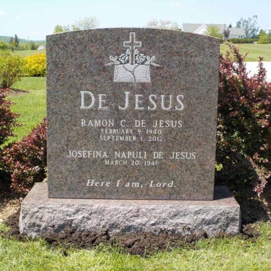 Custom Upright Granite Monuments in Pennsylvania - Weaver Memorials