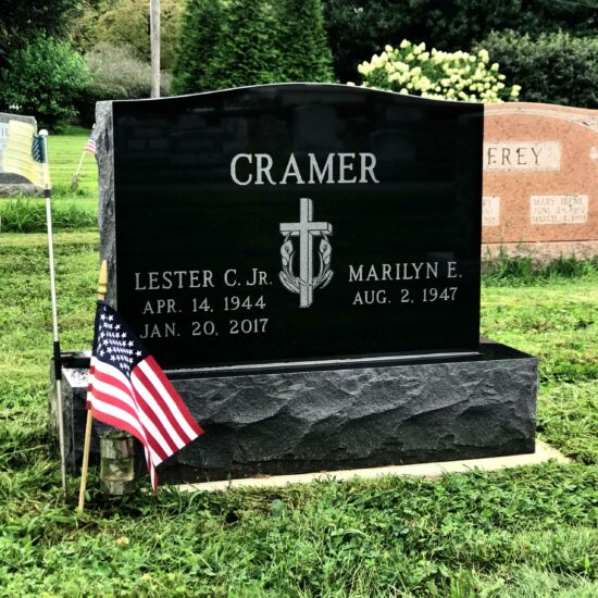 Custom Upright Granite Monuments in Pennsylvania - Weaver Memorials