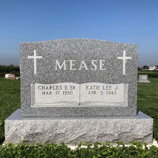 Custom Upright Granite Monuments in Pennsylvania - Weaver Memorials