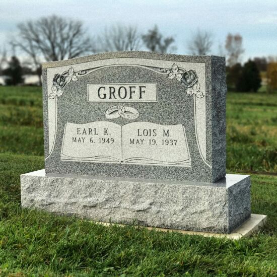 Custom Upright Granite Monuments in Pennsylvania - Weaver Memorials